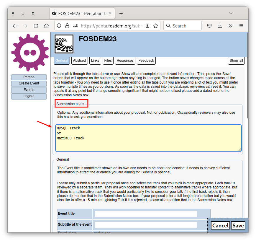 Fosdem 2023 Mariadb Mysql And Friends Devroom Call For Papers Fosdem Mysql And Friends Devroom